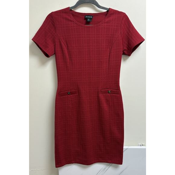 Enfocus Studio | Dresses | En Focus Studio Red Career Business Dress ...